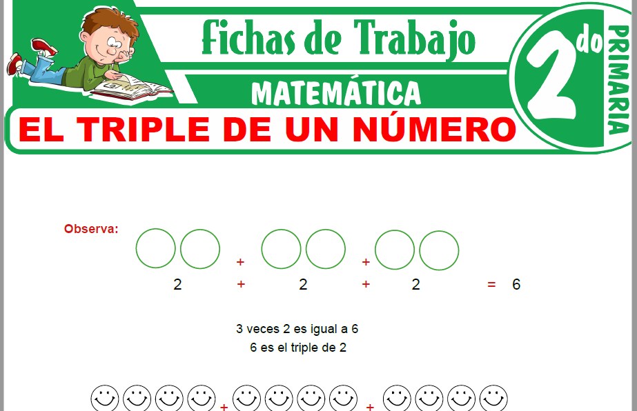 El Triple De Un N mero Para Segundo De Primaria Fichas De Trabajo El Triple De Un N mero Para Segundo De Primaria Fichas De Trabajo